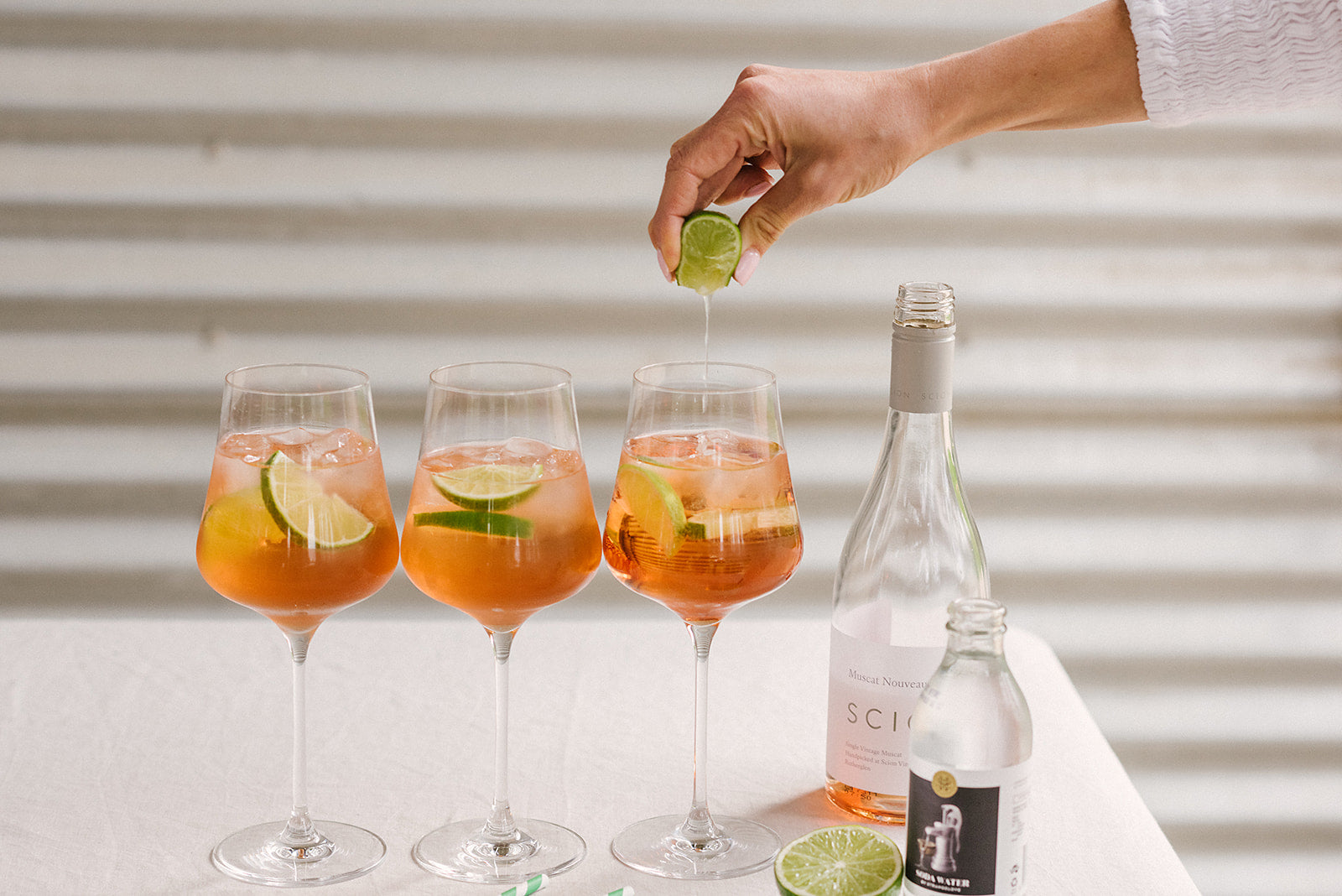 Muscat Spritz cocktail – Scion Wine